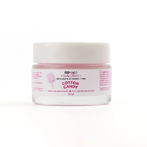 Go Nails Exfoliante Manos y Pies - Cotton Candy 50 ml